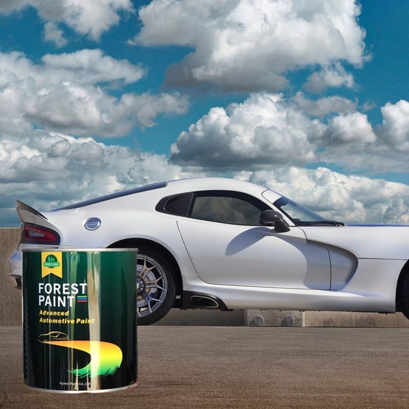 Small Tin Gloss White Pearl Paint Colors For Cars 2-3 Layers